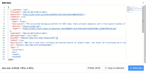 Dynobase - Professional DynamoDB GUI Client